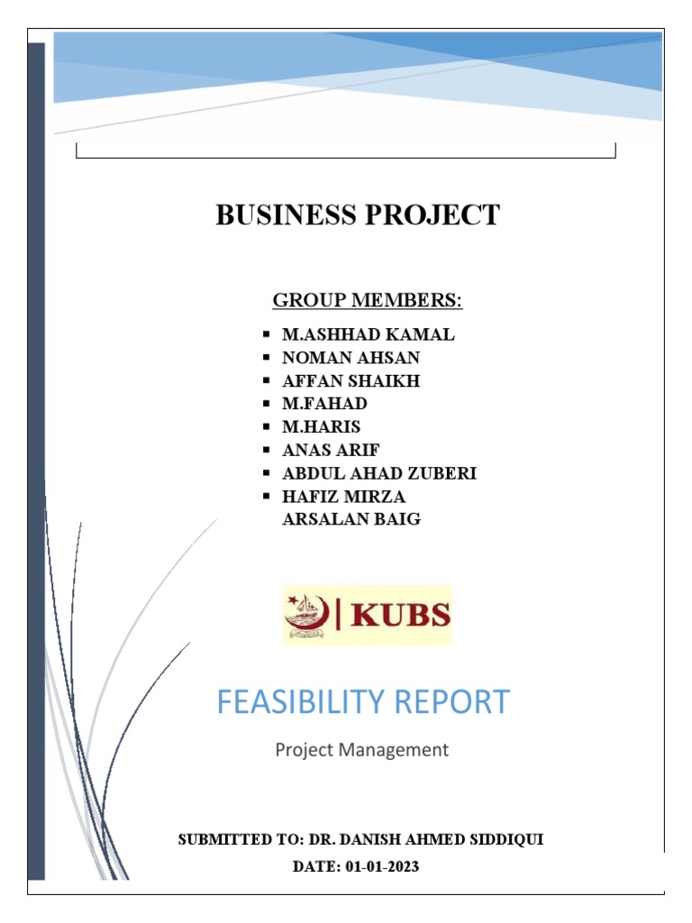 Feasibility Report Final | PDF