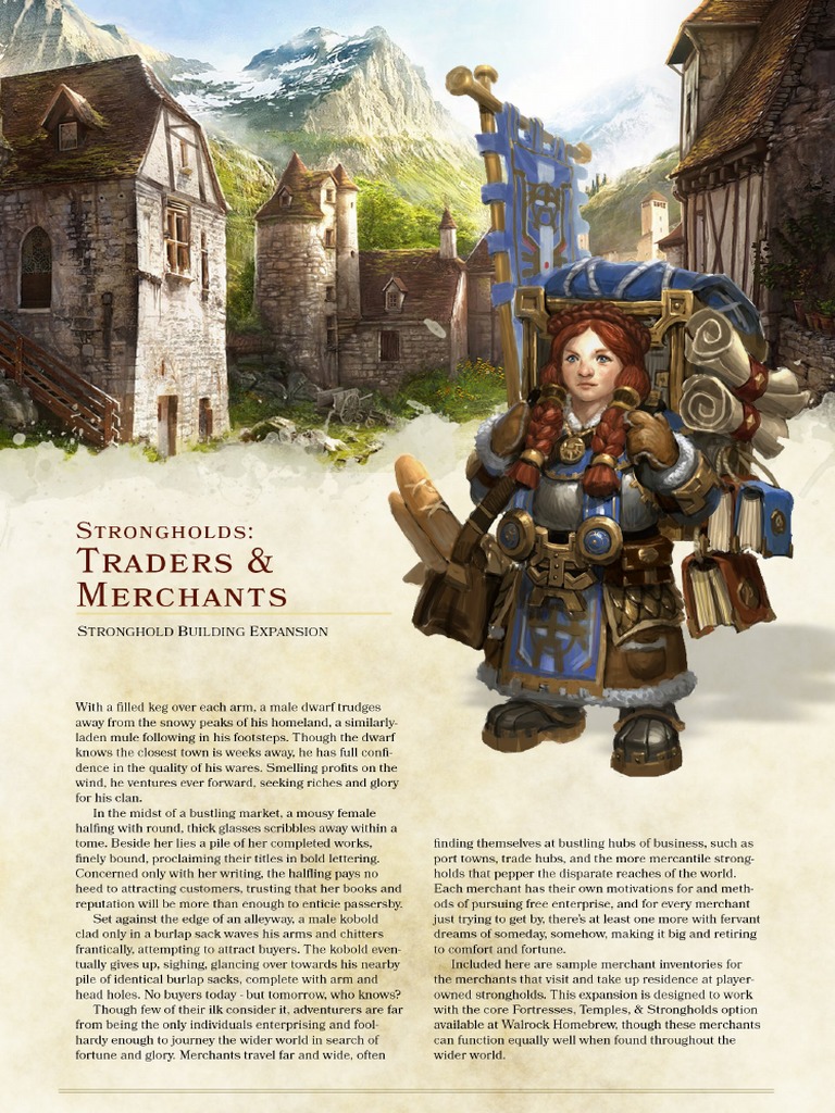 Stronghold Merchants v02 | PDF