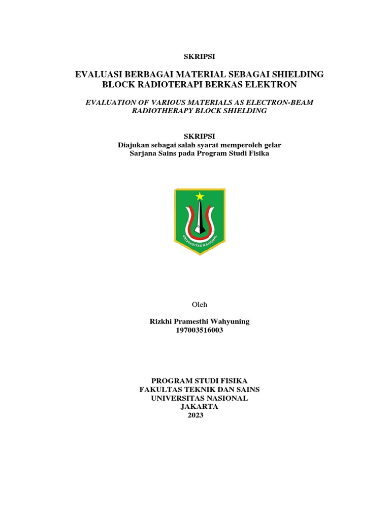 Full Bab Skripsi | PDF | Teknologi & Rekayasa