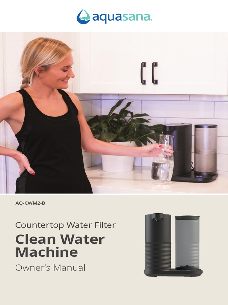 Aquasana _ Clean Water Machine _ AQ-CWM2-Install | PDF