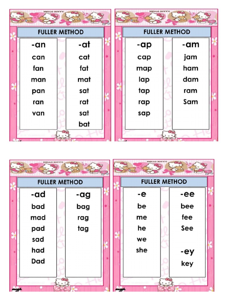 Fuller Method Reading Material | PDF