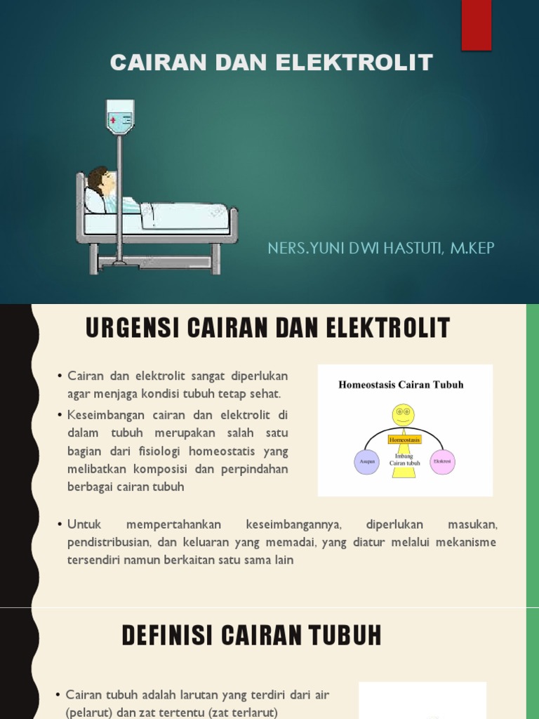 Cairan Dan Elektrolit | PDF