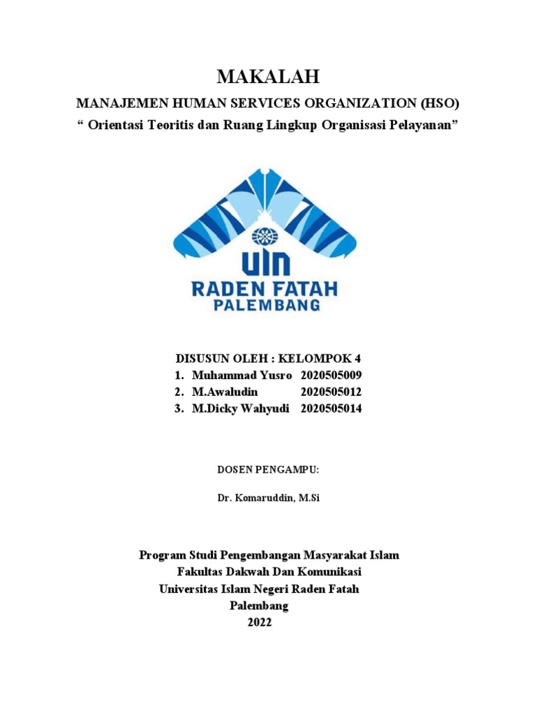 Makalah HSO | PDF