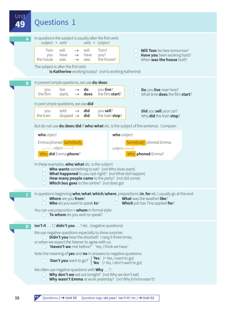 Reported Speech and Questions | PDF