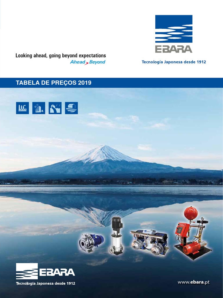 Tabela Pre Os EBARA Compressed | PDF