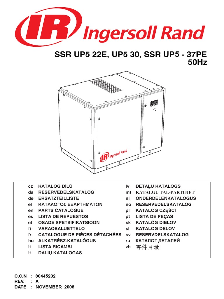 UP5 Parts Catalogue | PDF
