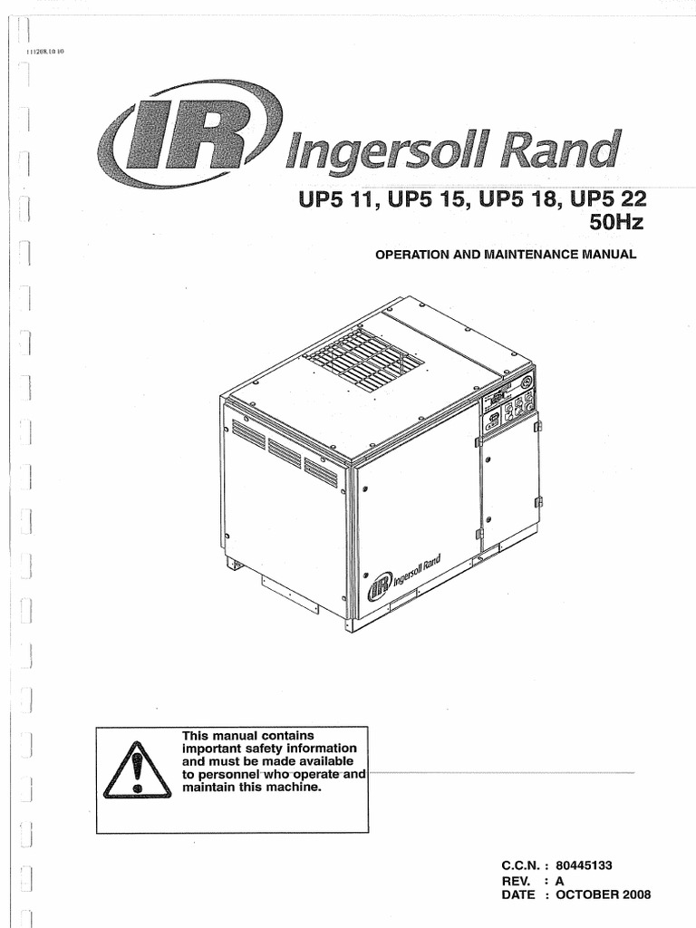 UP5 Operation and Maintenance | PDF