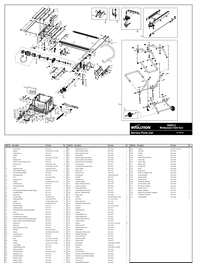 Evolution Rage 5s Spart Catalogue | PDF