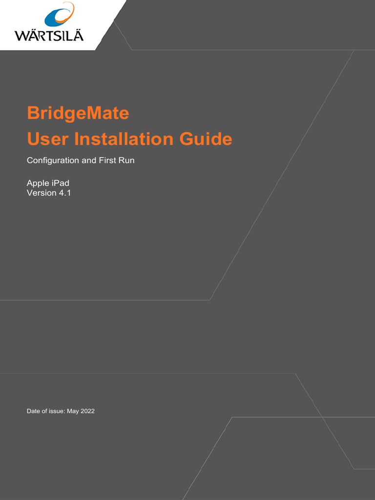 BridgeMate 1.2.1 User Installation Guide | PDF