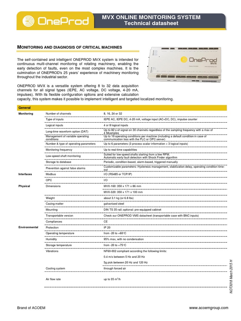 mvx-technical-datasheet-en | PDF