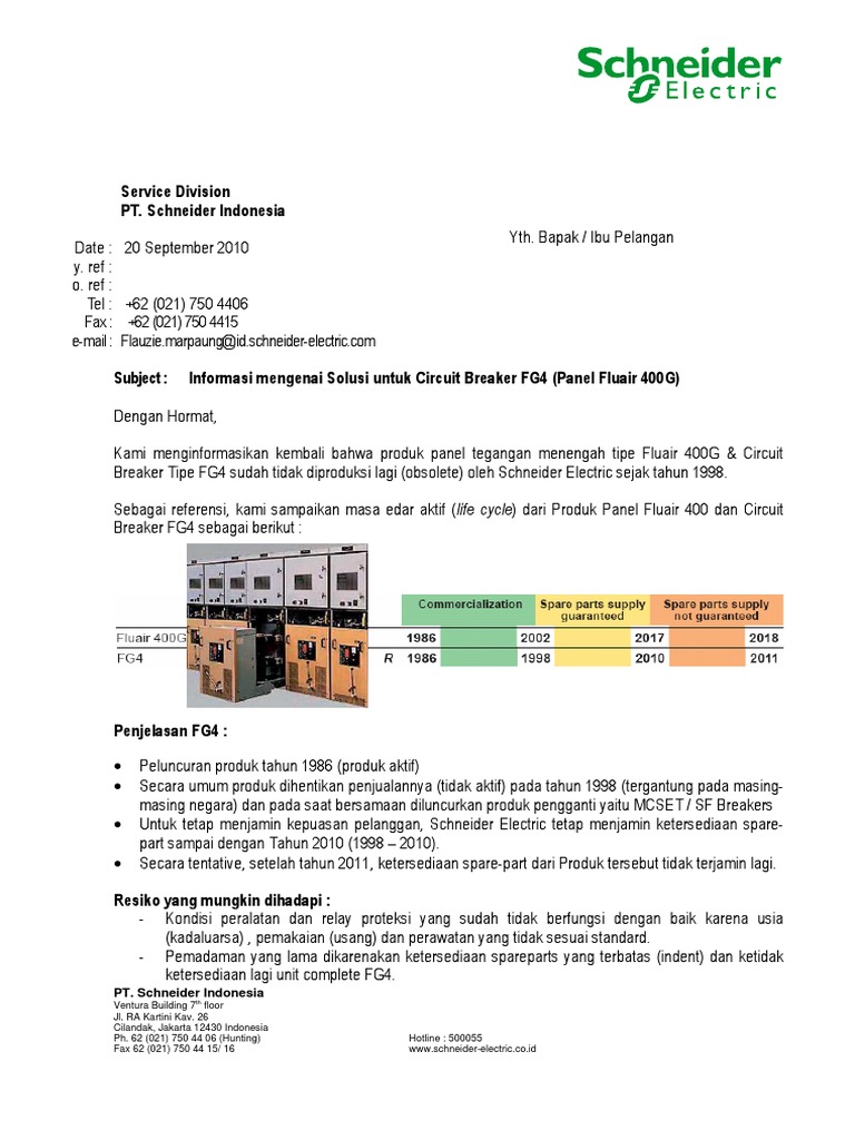 Informasi Solusi Untuk Obsolete FG4 (Fluair 400G) HD | PDF