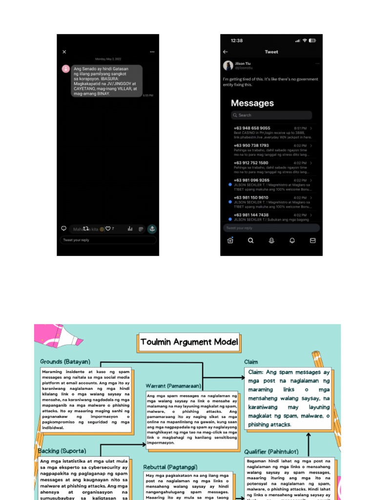 Concio, Lorico - Toulmin Argument Model | PDF