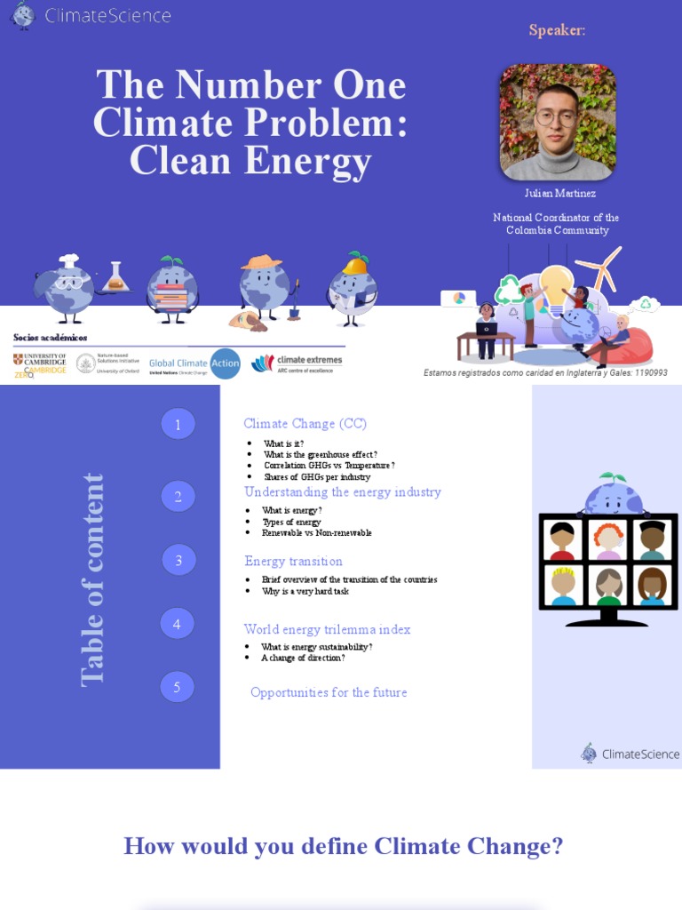 Climate Change and Energy Transition Insights | PDF | Climate Change ...