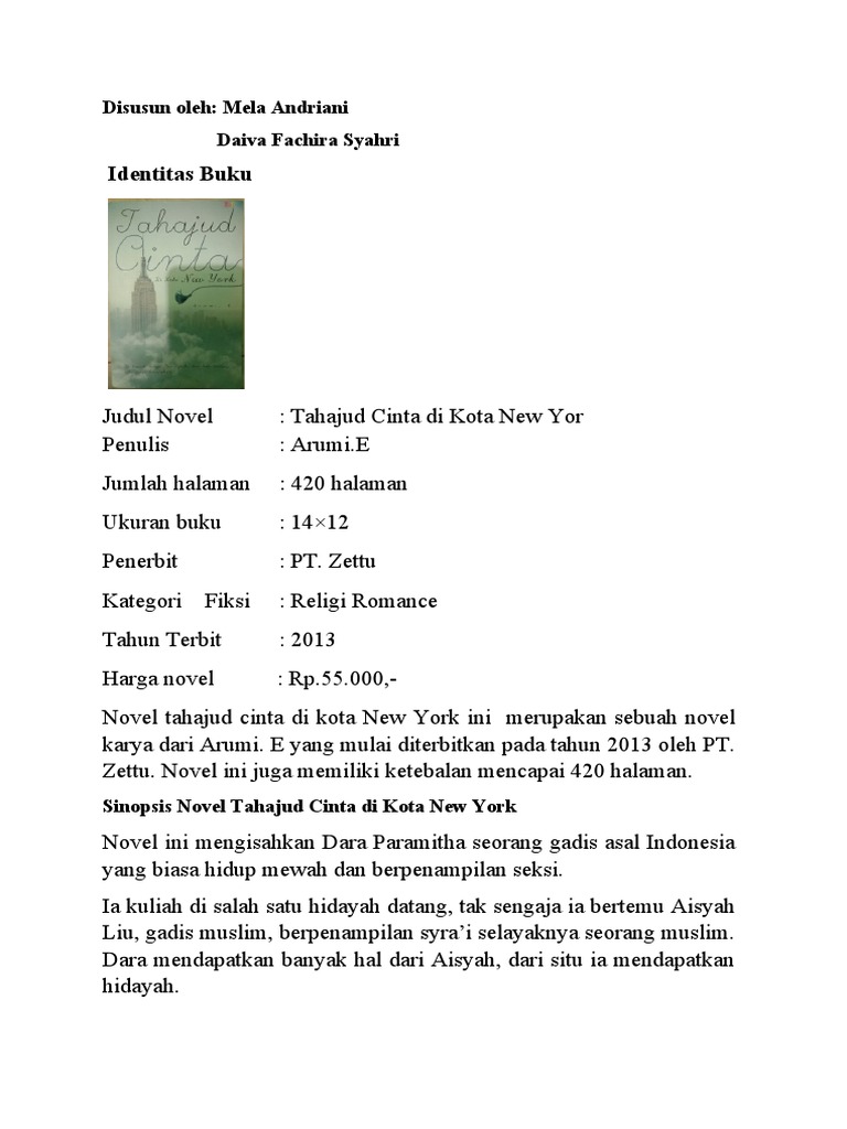 Identitas Novel 1 | PDF | Fiksi Misteri, Thriller, & Kejahatan