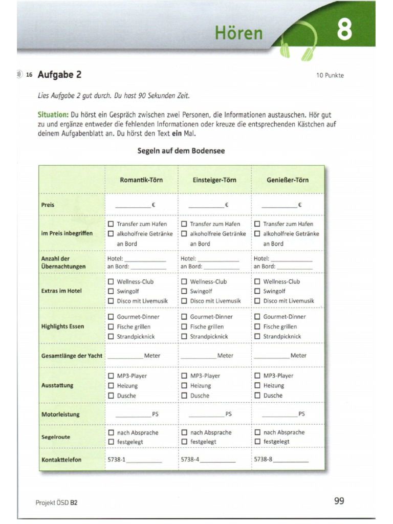 Projekt ÖSD B2 | PDF