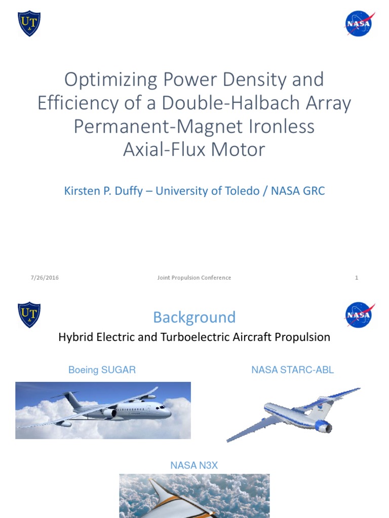 Optimizing Power Density and Efficiency of A Double-Halbach Array ...