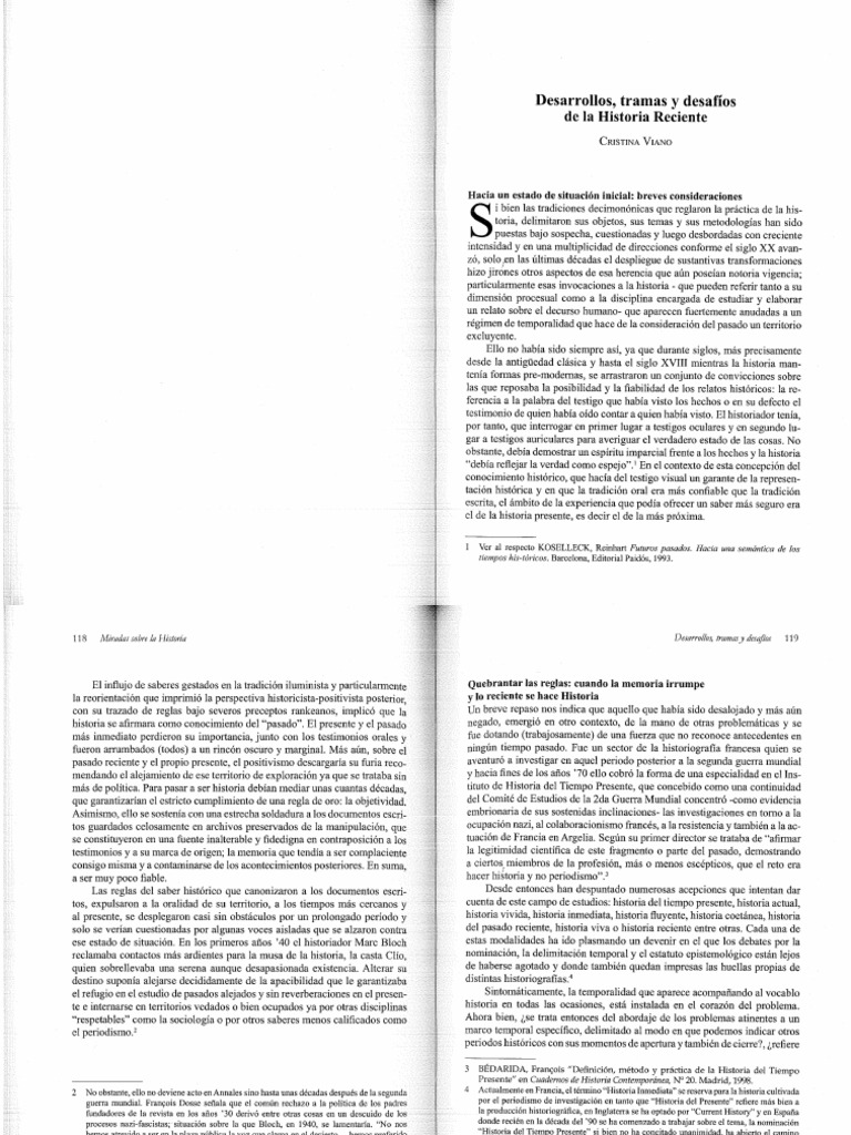 Viano - Miaradas Sobre La Historia | PDF