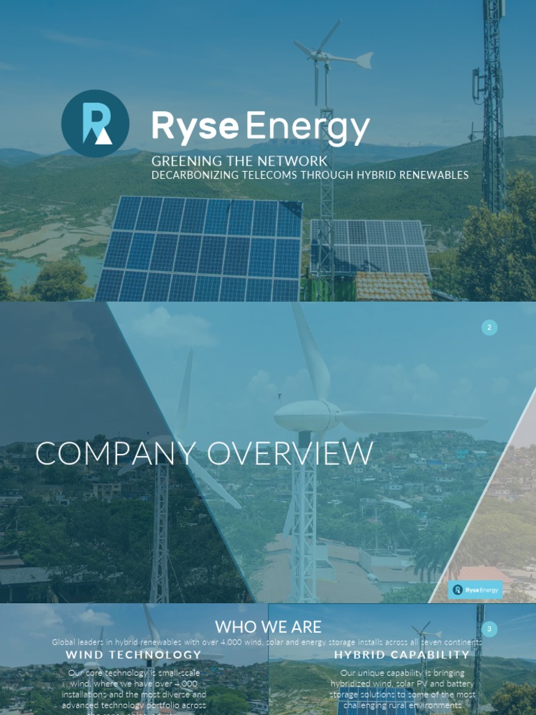 Ryse Energy Telecoms | PDF | Technology & Engineering