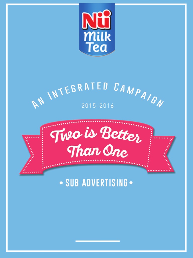 Nu Milk Tea Marketing Strategy Overview | PDF