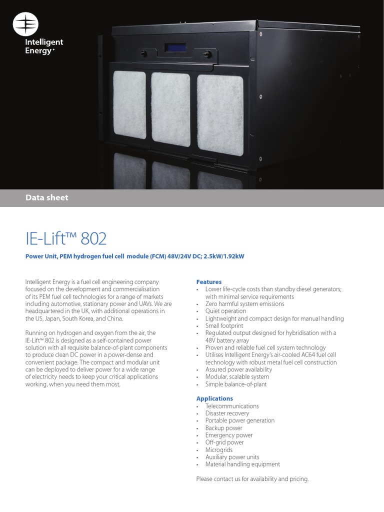 IE-Lift 802 | PDF