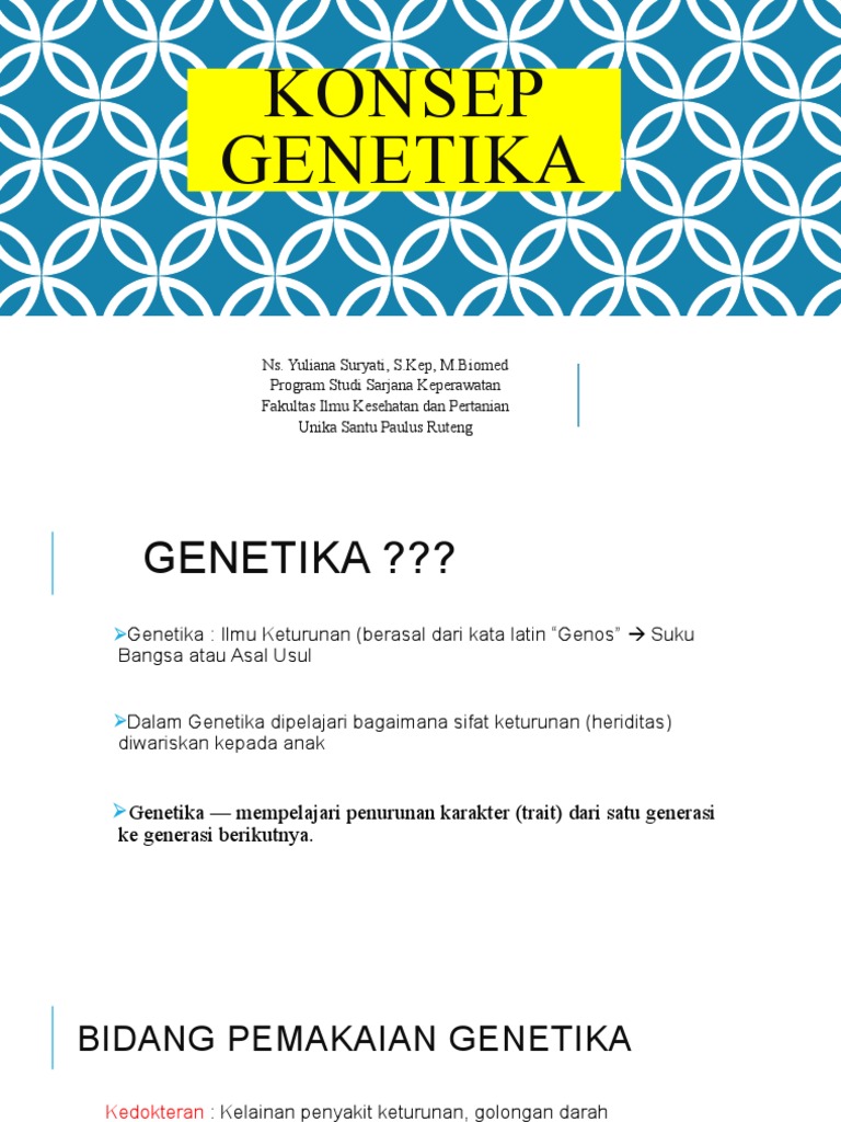 Bagi KONSEP GENETIKA | PDF