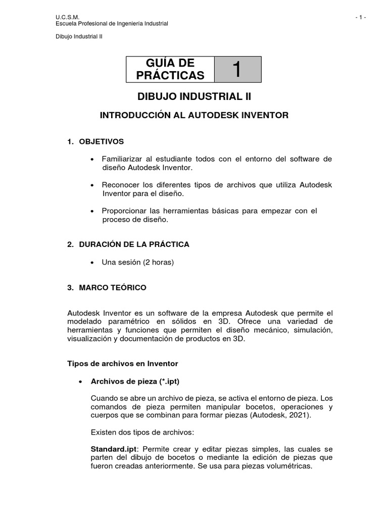 Archivos IPT en Autodesk Inventor | PDF