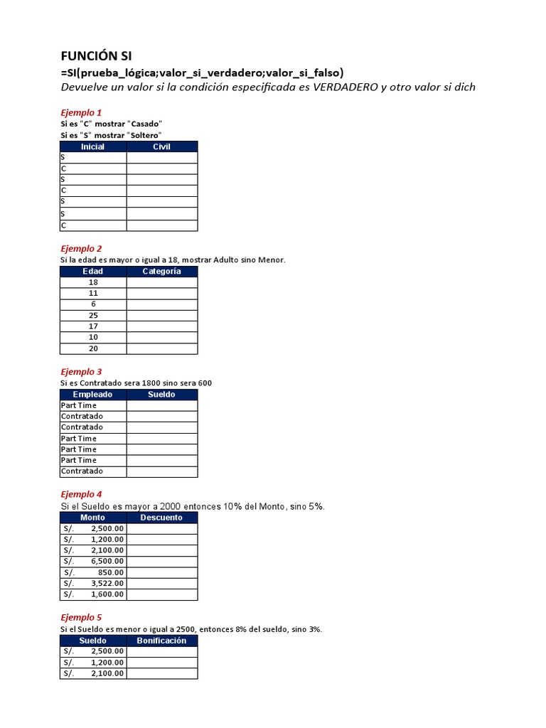 03 - Funciones Logicas | PDF