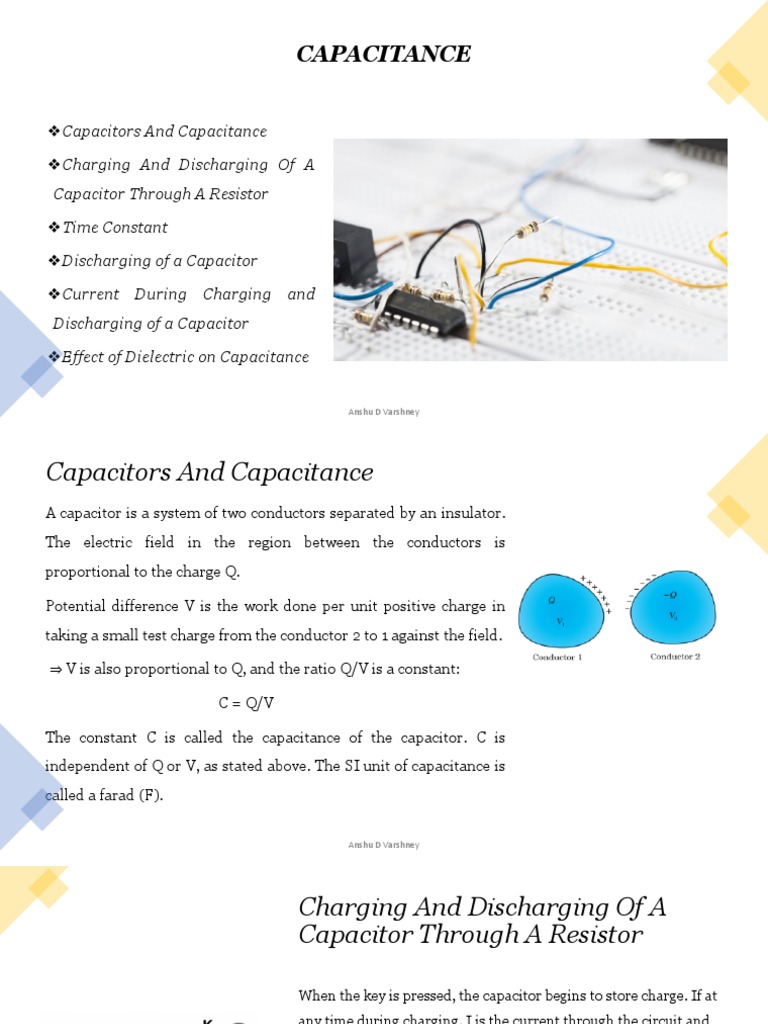 Understanding Capacitors and Capacitance | PDF | Capacitance | Capacitor