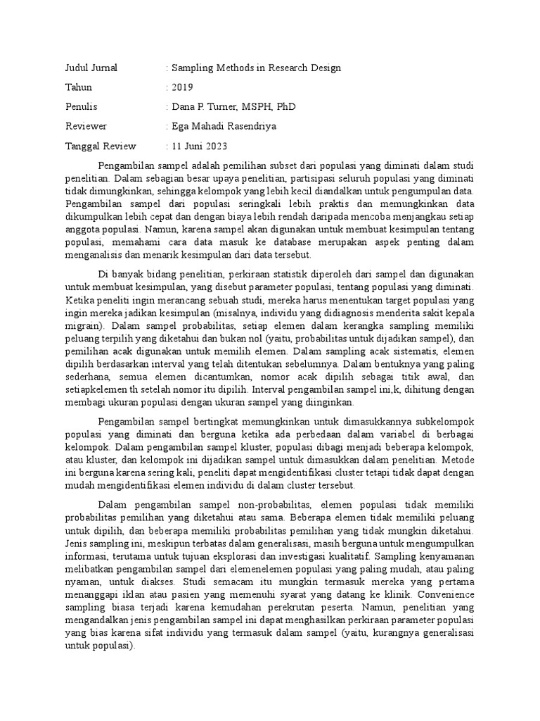 Resume Jurnal PBL 3 Blok 13 | PDF