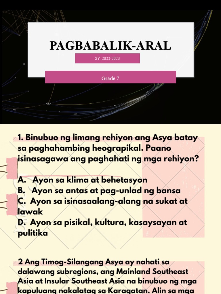 Q1 - Balik Aral V.2 | PDF