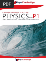 Chemistry 9701 Paper 1 - Answers (All Topics) | PDF | Business ...