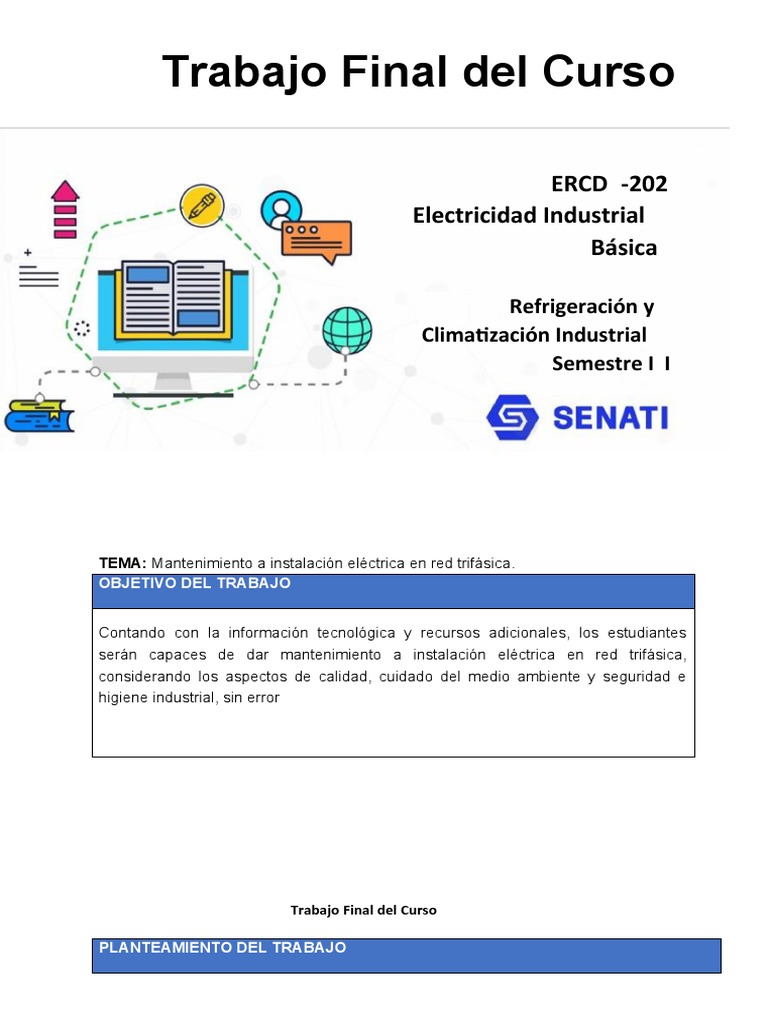 ERCD - ERCD-202 - TRABAJOFINAL de Electricidad Basica Alamo | PDF