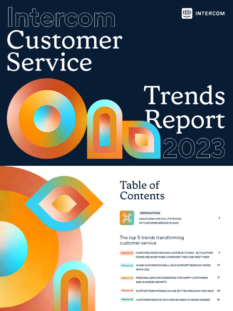 Intercom Customer Service Trends Report 2023 | PDF Intercom Customer Service Trends Report 2023 | PDF