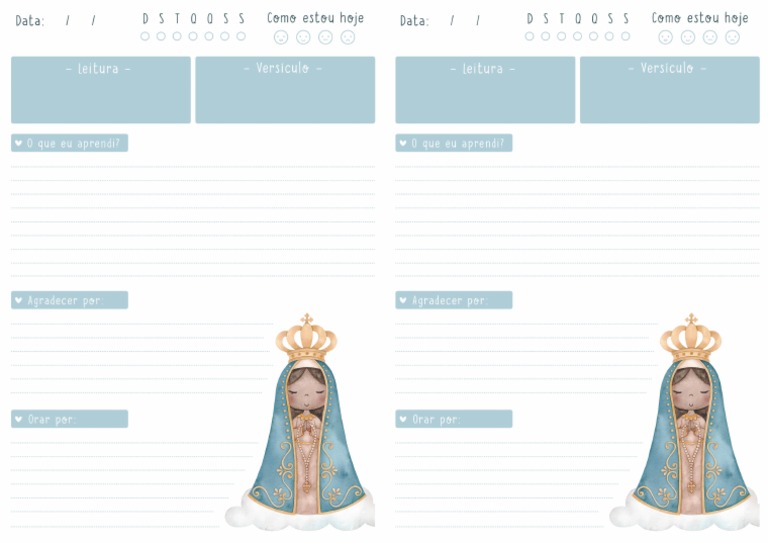 Planner Devocional - A4 | PDF