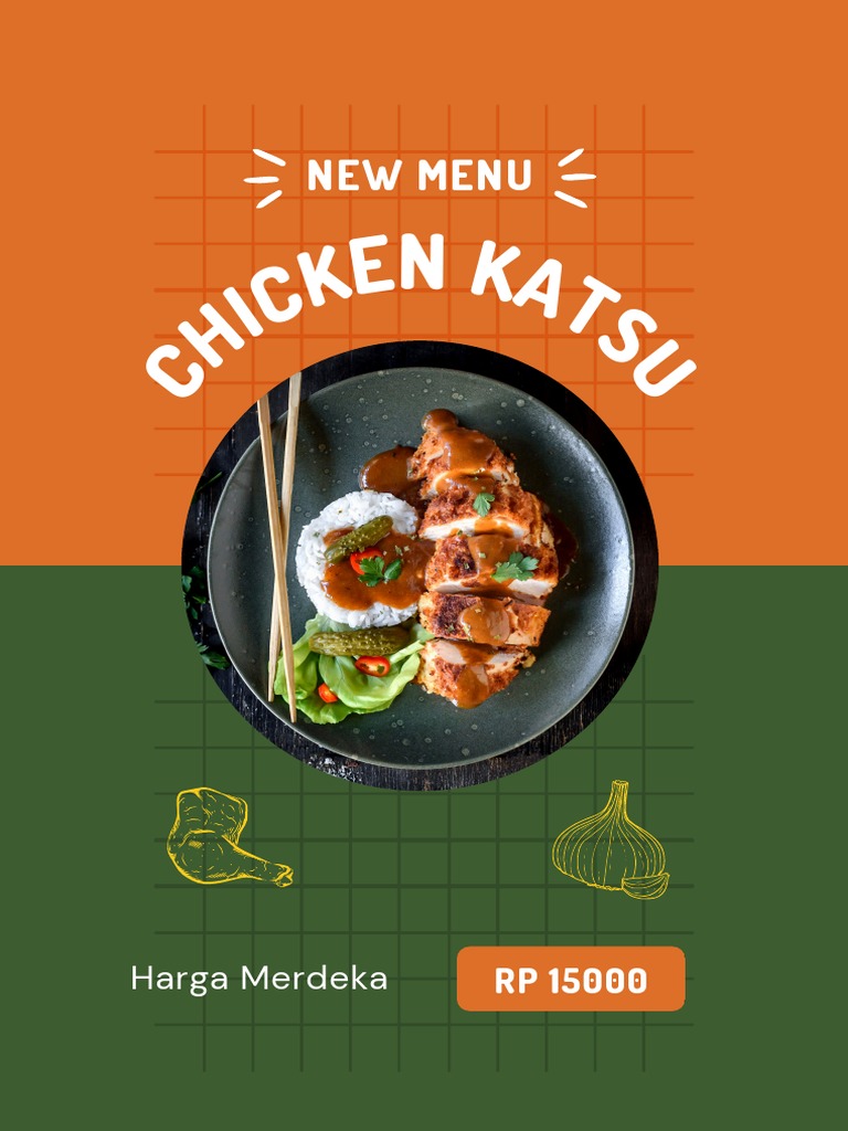 Restaurant New Menu Chicken Katsu Instagram Story | PDF