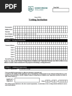 Coru Evetting Invitation Form | PDF | Identity Document | Government ...