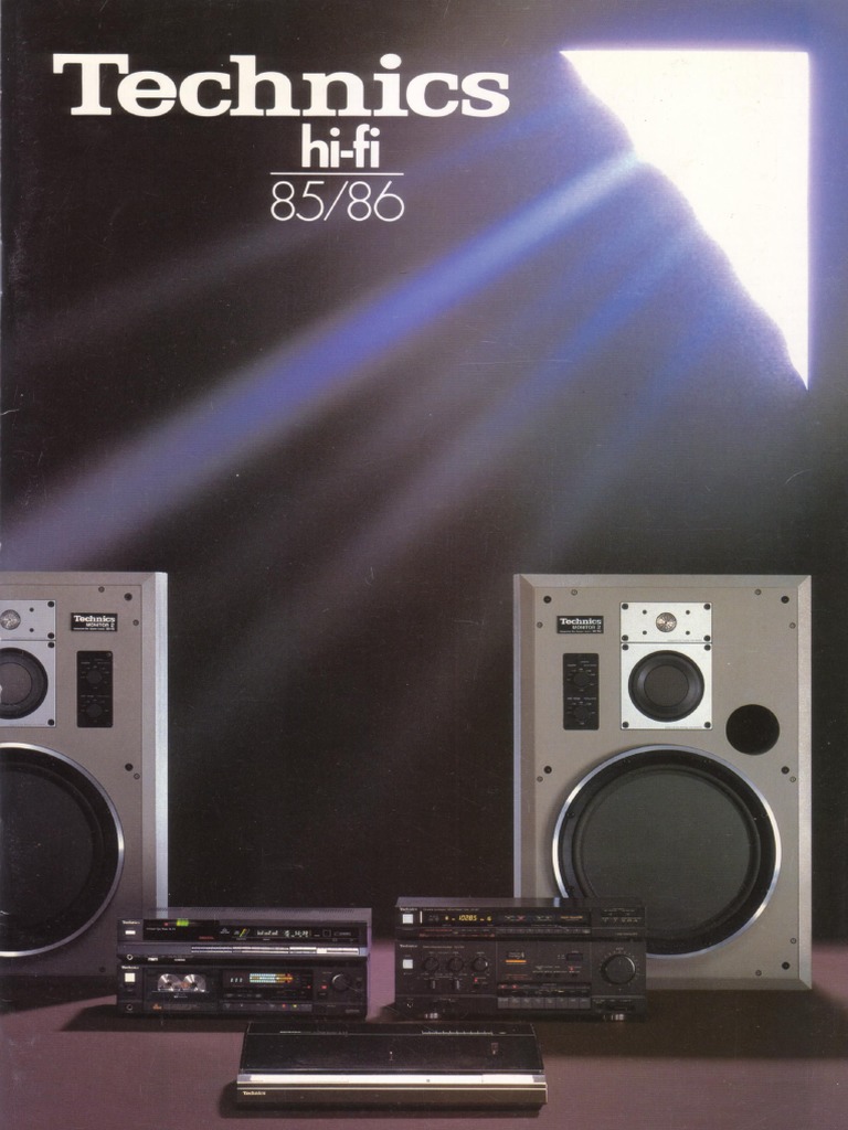 Technics Hifi 1985-86 | PDF