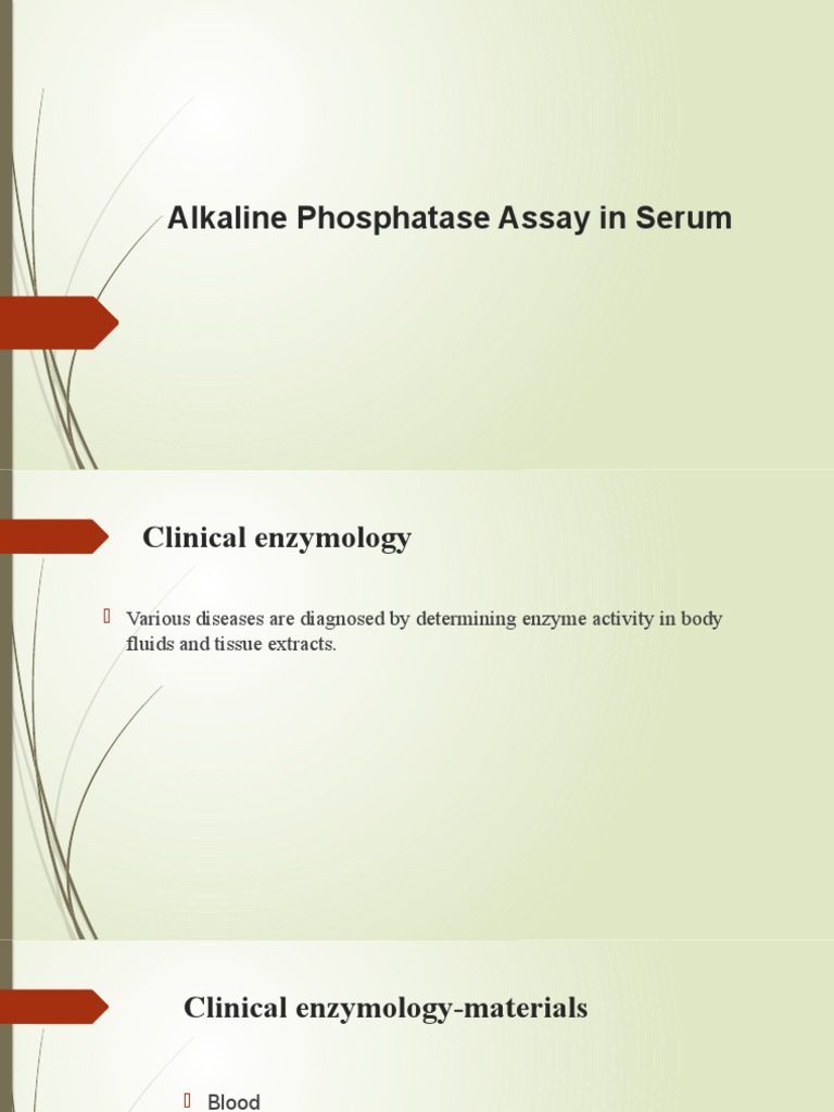 Alkaline Phosphatase Assay-1 | PDF