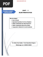 Class 12 Physics Formula Cheat Sheet | PDF | Capacitance | Capacitor