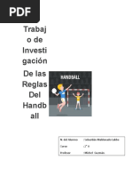 10 Reglas Básicas de Handball | PDF