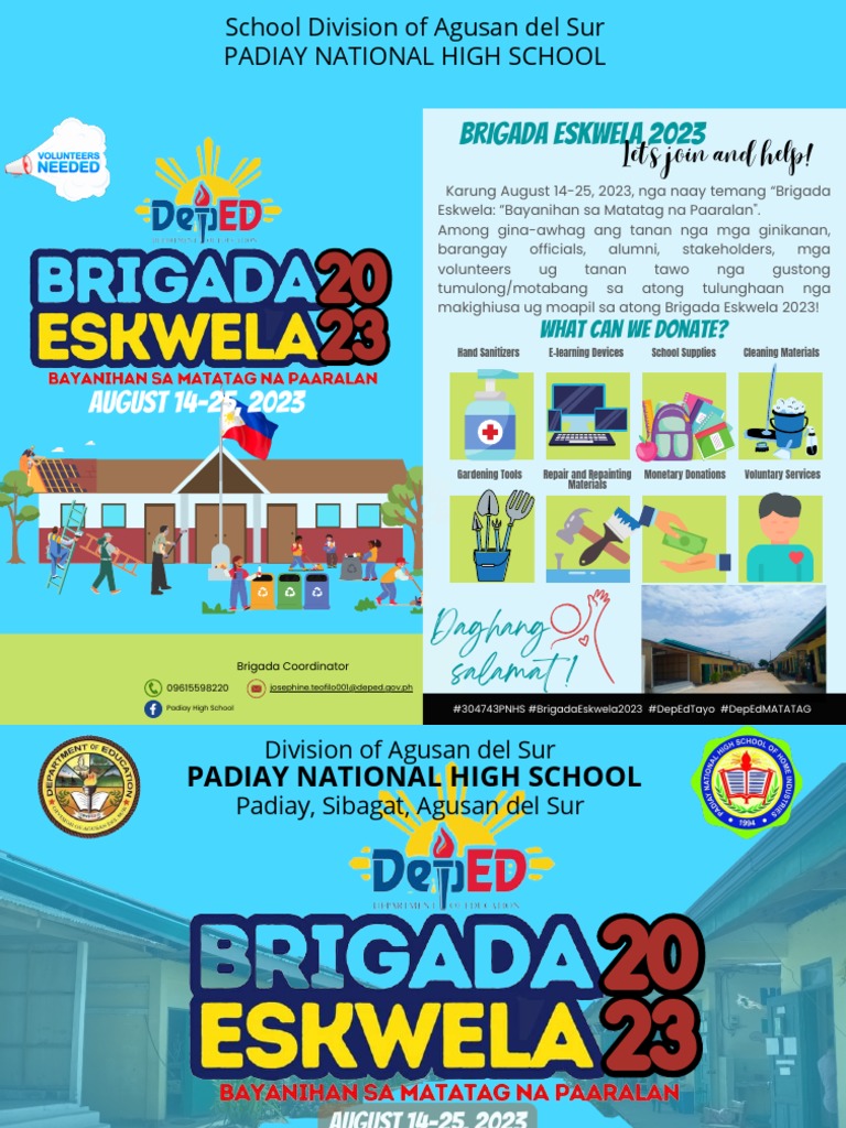Ltg Brigada Eskwela 2023 Pdf