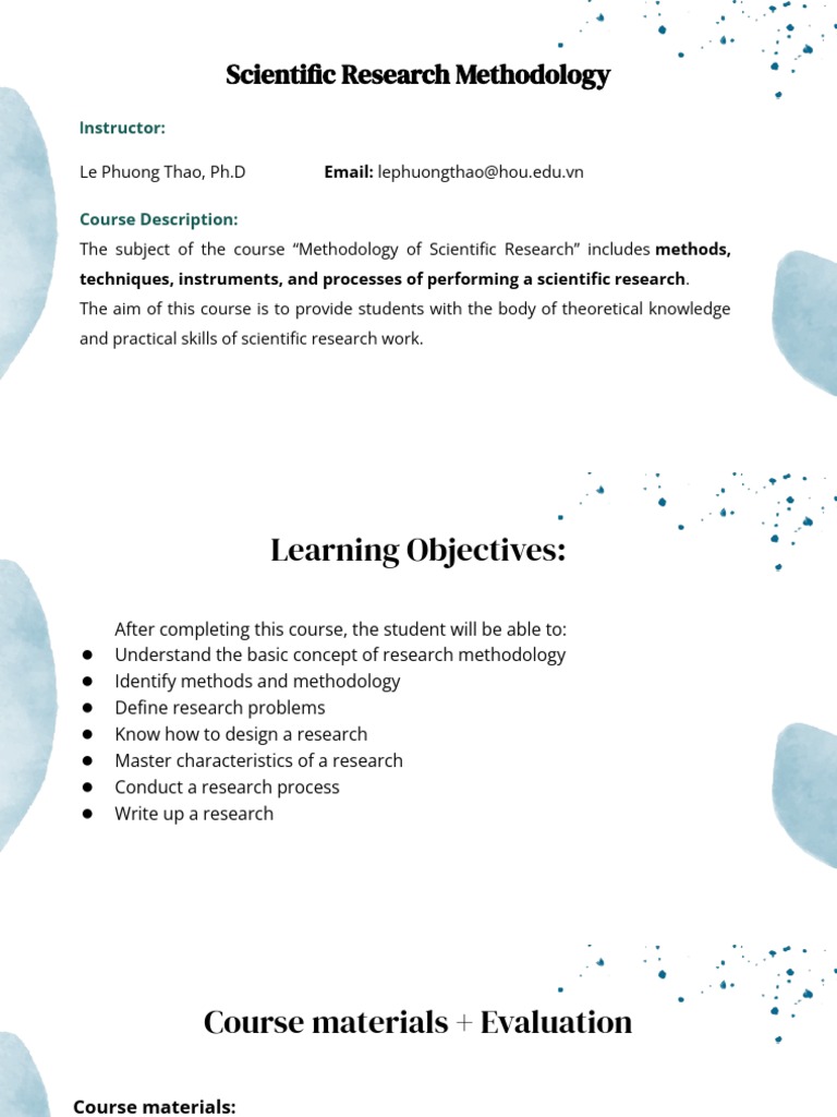 Chapter 1 - Research Methodology - An Introduction | PDF | Methodology | Scientific Method