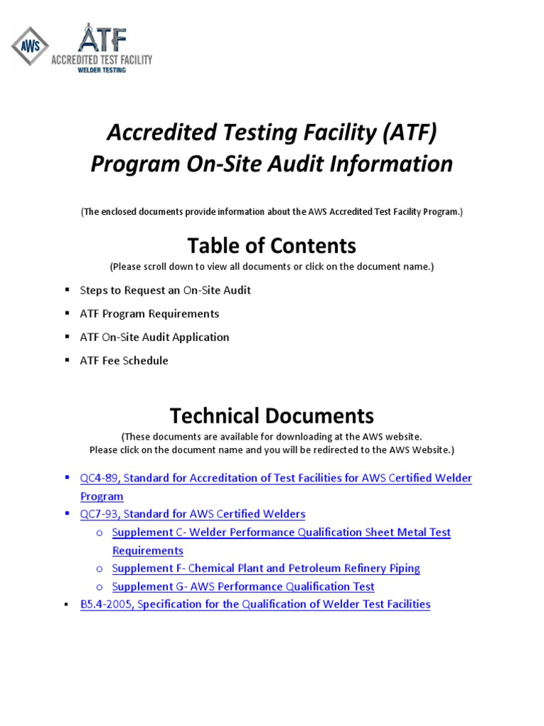 ATF OnSite Audit App | PDF