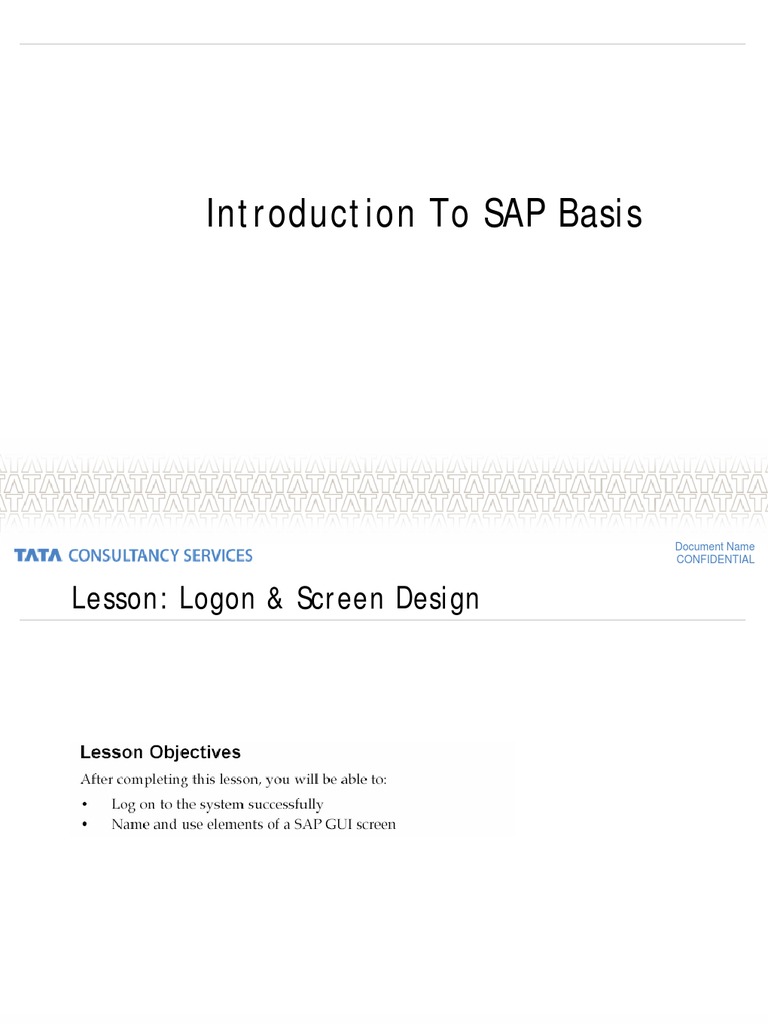 Sap Basis Training For Beginners | PDF | Web Server | Internet & Web