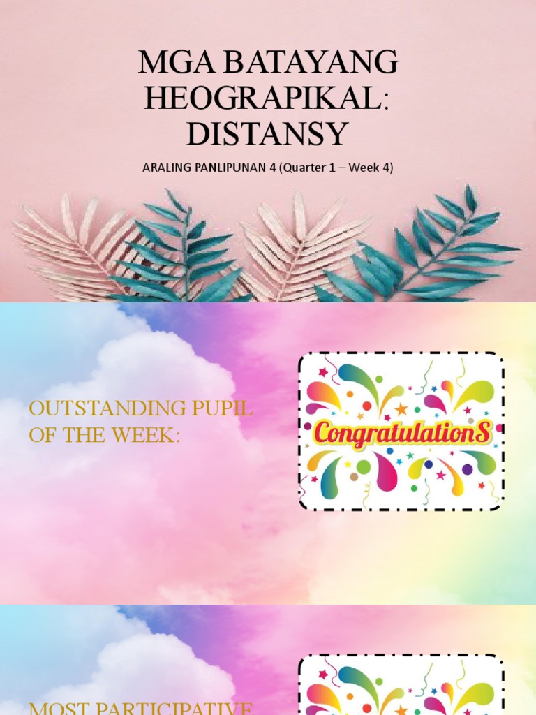 ARAL PAN. 4 (Q1W4) | PDF