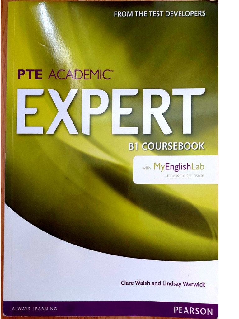 PTE Expert B1 Coursebook With MyEnglishLab Access Code Inside | PDF