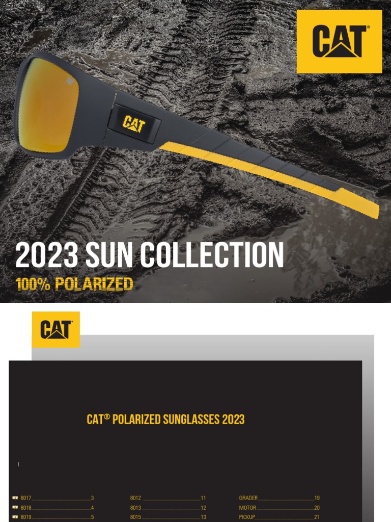 Catálogo CAT Sunglasess 2023 | PDF