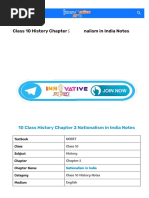 Class 10 History Chapter 1 Notes | PDF