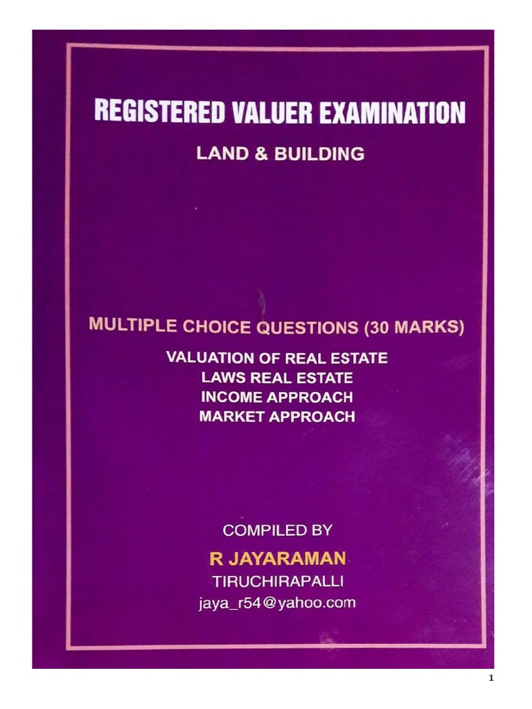 IBBI_EXAM_Multiple_Choice_Questions | PDF | Lease | Leasehold Estate