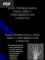 Edad Ósea Radiológica 2 | PDF | Mano | Hueso